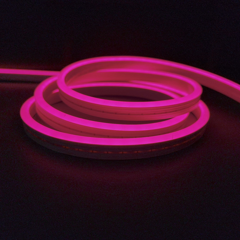 8MM Flexible Pink Neon LED Strip , Led Neon Sign 45 LM/W IP65 IP67 IP68 ...