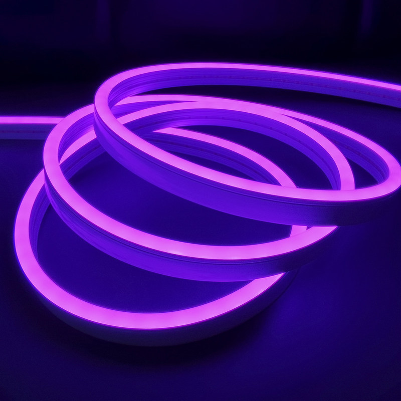 RGBW 12V LED Neon Flex Light , LED Silicone Neon Strips 7mm X 14mm For ...