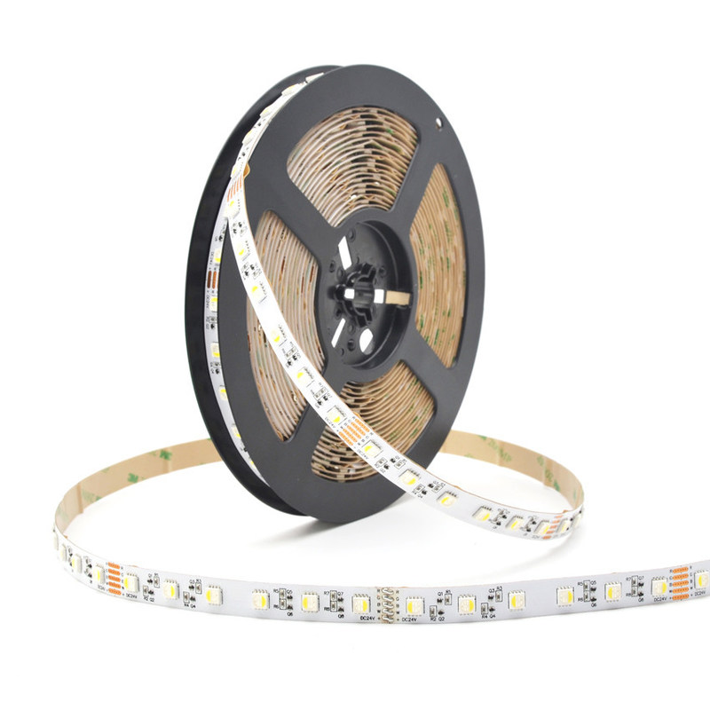 4 In 1 RGBW LED Strip , SMD 5050 RGB LED Strip Light Waterproof IP20 IP67