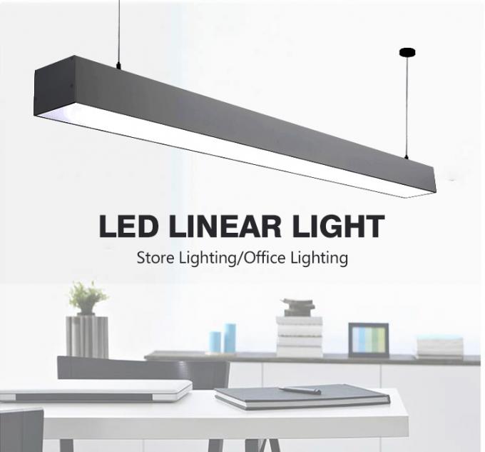 Aluminum LED Linear Ceiling Light , 20W 40W 8 Foot Linear Led