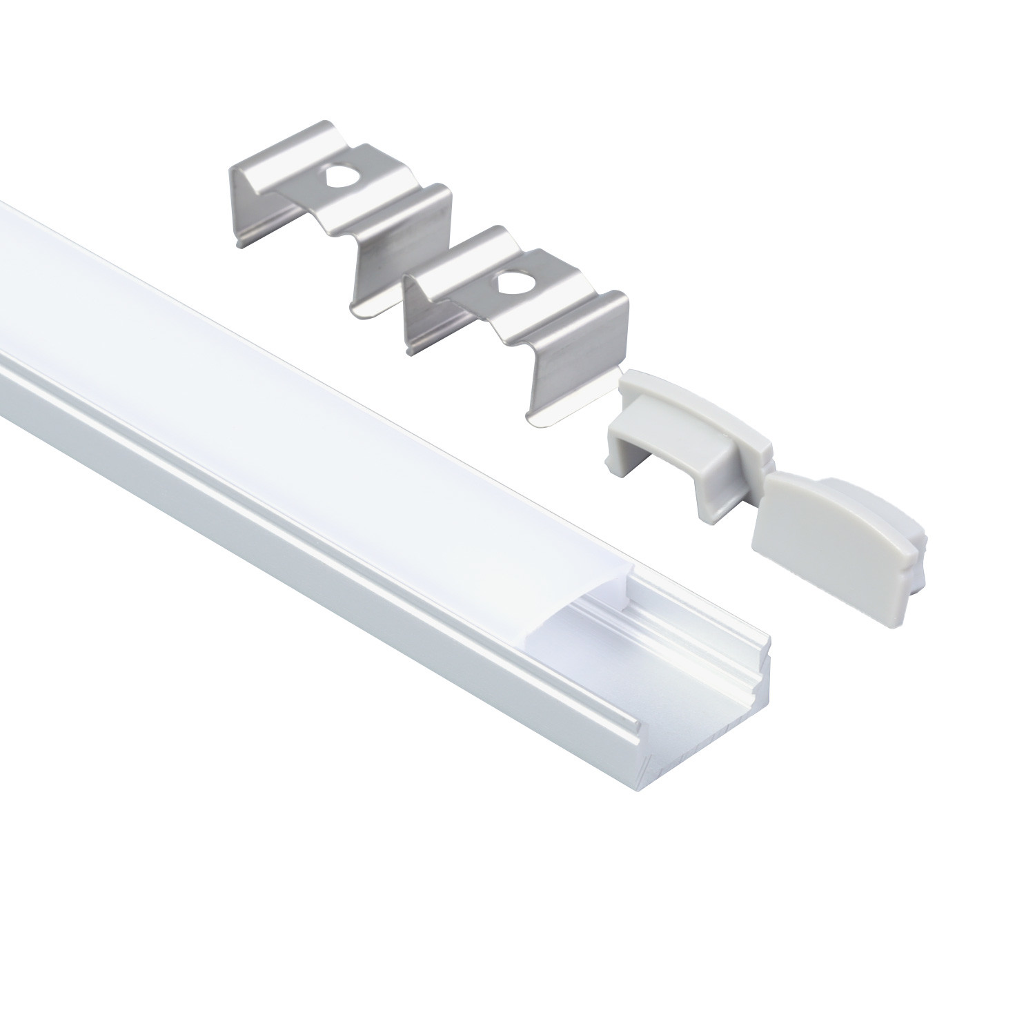Decorative Home Light Led Strip Aluminum Profile With PC Cover